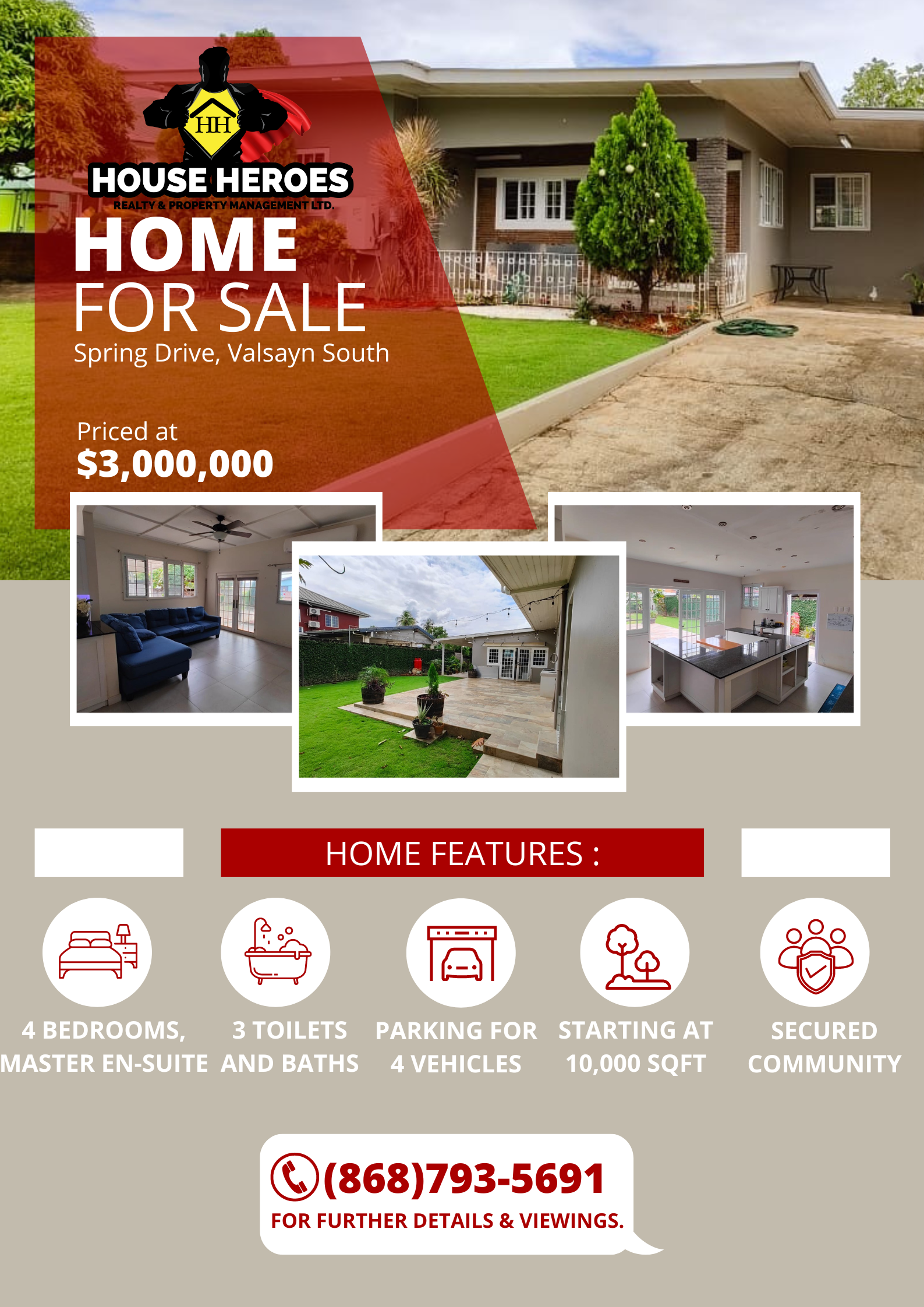 Valsayn Home For Sale - House Heroes
